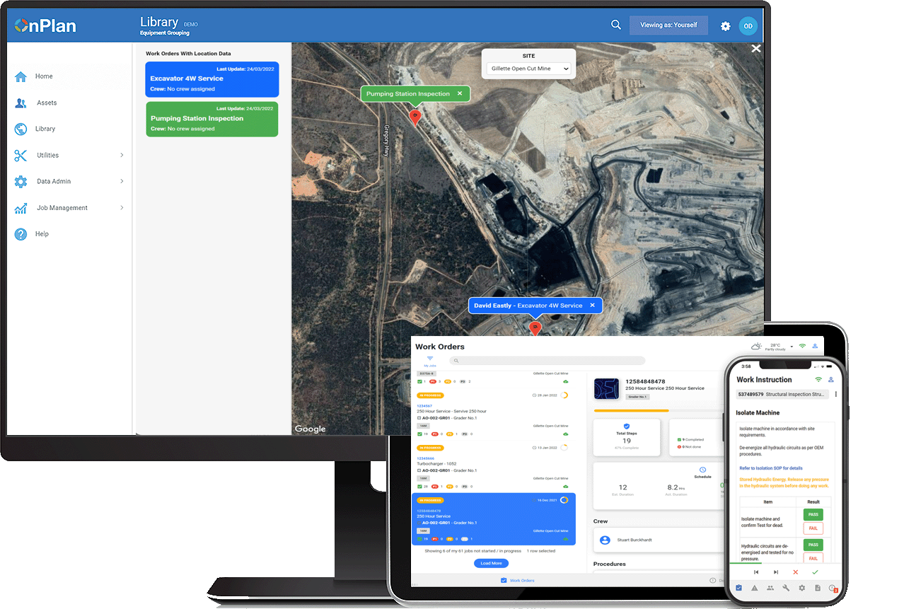 Onplan Maintenance Software For Complex Industrial Assets